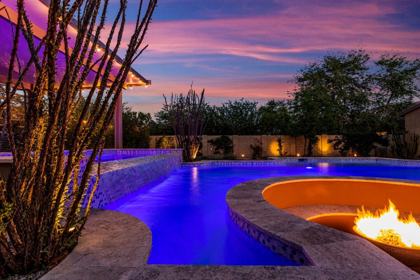 Phoenix Residential Pool Photos by Tribal Waters Custom Pools