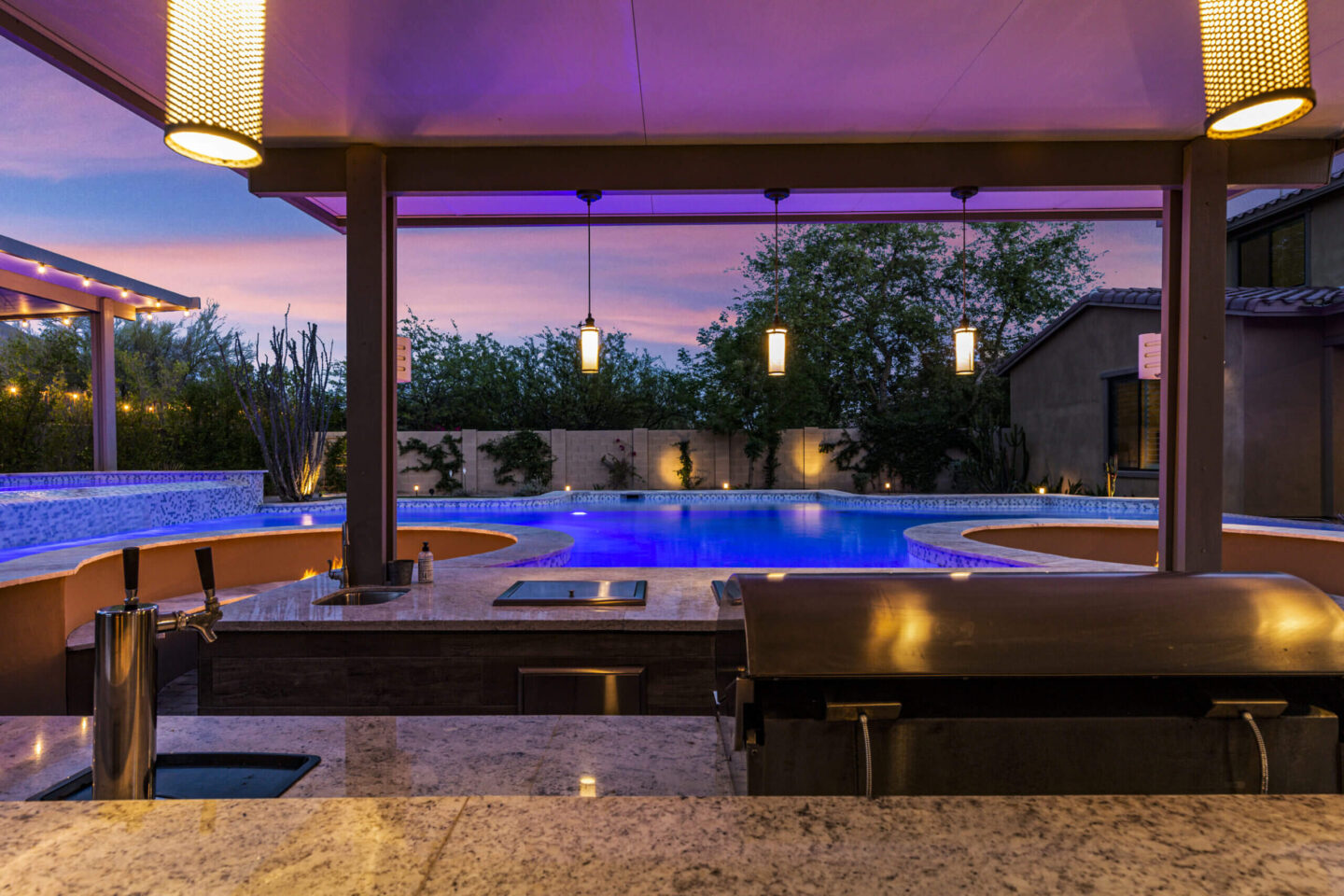 Phoenix Residential Pool Photos by Tribal Waters Custom Pools